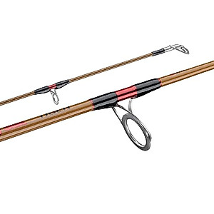 Ugly Stik 7’ Tiger Elite Spinning Rod, One Piece Nearshore/Offshore Rod, 14-40lb Line Rating, Heavy Rod Power, 1-5 oz. Lure Rating, Versatile and Dependable,Black