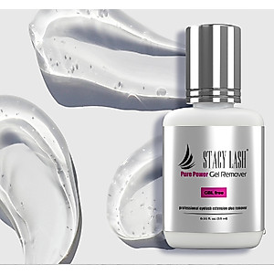 Eyelash Extension Remover by Stacy Lash (0.51 fl.oz / 15 ml) / Odorless Lash Remover for Lash Extensions / 60 Sec Dissolution Lash Glue Remover/Professional Lash Tech Supplies