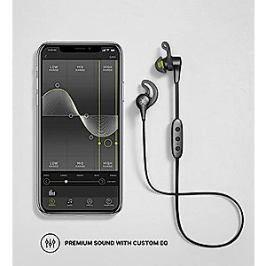Jaybird X4 Wireless Bluetooth Headphones for Sport, Fitness and Running - Storm Metallic (Renewed)