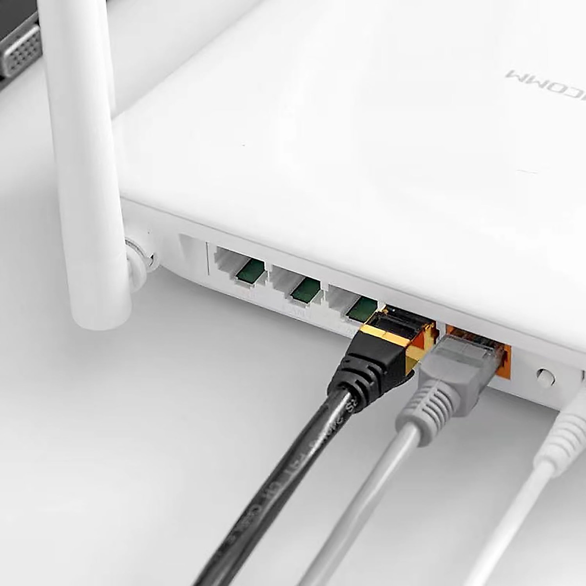 cat6 ethernet Cable 100 ft,Cat 6 Outdoor Ethernet Cable 100 ft Waterproof, Direct Burial,In-Ground High Speed LAN Network, Internet Cord LAN Cable 100ft Cat6 1000Mbit/s poe Camera ethernet Cable 1PCS