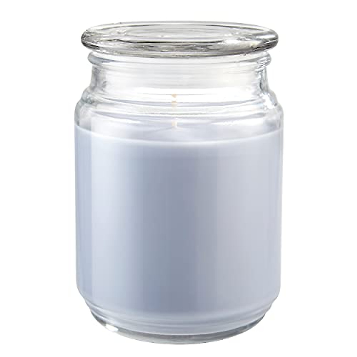 Candle-lite Scented Candles, Fresh Lavender Breeze Fragrance, One 18 oz. Single-Wick Aromatherapy Candle with 110 Hours of Burn Time, Light Purple Color