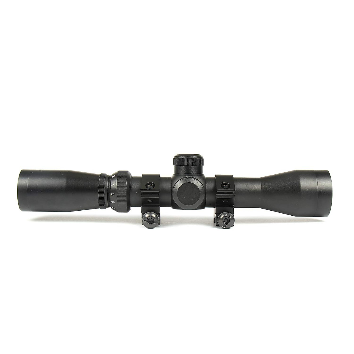 TACFUN Long Eye Relief Scout Scope 2-7X32 w/Weaver Scope Rings