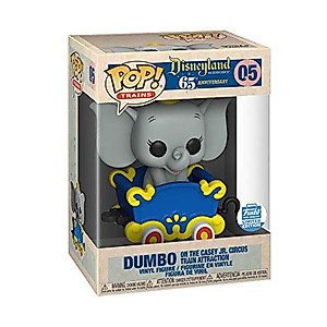 Funko Pop! Disneyland Resort 65th Anniversary: Dumbo (On The Casey Jr. Circus Train Attraction) Exclusive Vinyl Figure #05