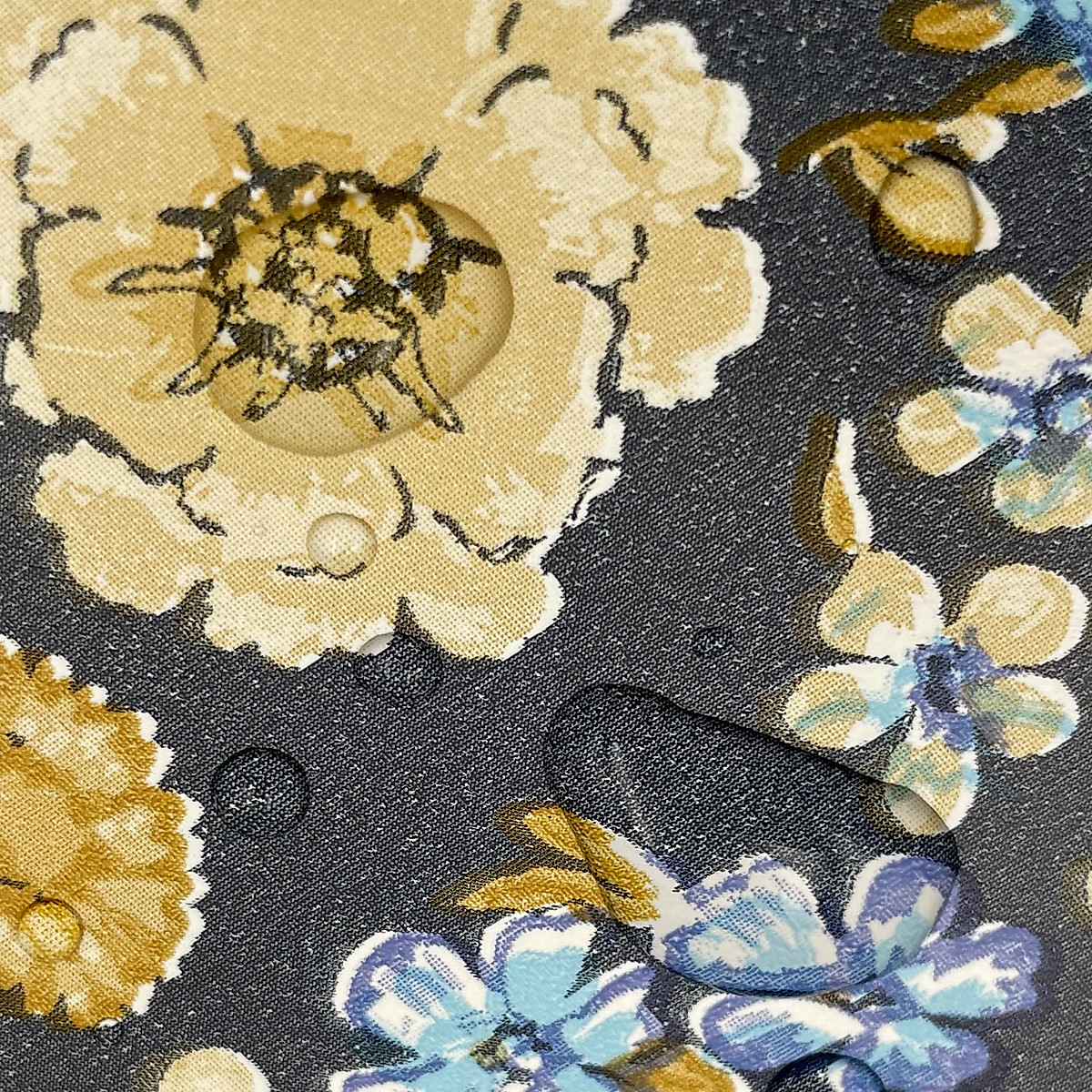 Yifely Self-Adhesive Shelf Liner Removable Drawer Paper Refurbish Old Furnitures Makeup Dresser Nightstands, Retro Floral, 17.7 Inch by 9.8 Feet