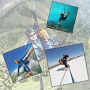 VVHOOY Selfie Stick Extendable 11.25-37inch Handheld Aluminum Telescopic Pole Monopod Compatible with Gopro Hero 11 10 9 8 7 6 5,AKASO EK7000,Brave 4,V50,Dragon Touch,Victure,REMALI Action Camera