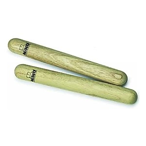 Meinl NINO Wood Claves Regular Natural
