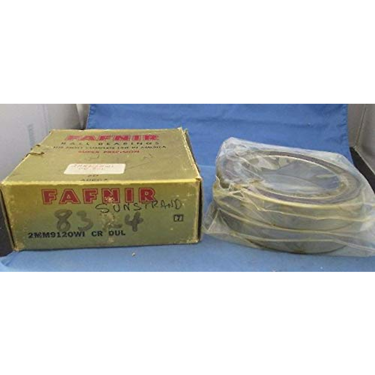 Timken (Fafnir) 2MM9120WI - Spindle & Precision Machine Tool Angular Contact Bearing - 100 mm ID, 150 mm OD, 24 mm Width, 15 ° Contact, ABEC 7 (ISO Class 4), Open