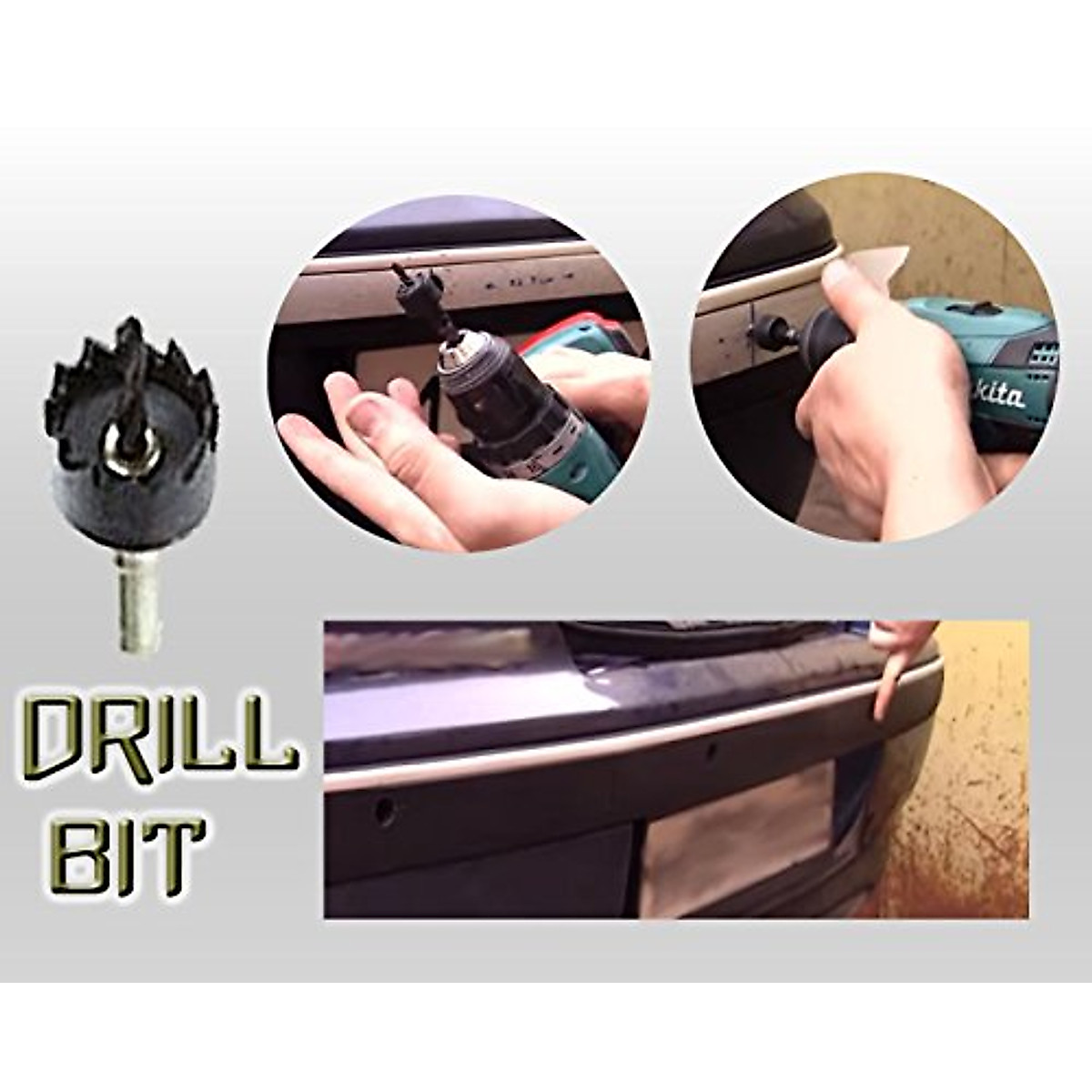 New 4 Parking Sensors LED Display Car Reverse Backup Radar System