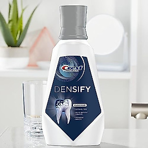 Crest Pro Health Densify Fluoride Mouthwash, Alcohol Free, Cavity Prevention, Strengthens Tooth Enamel, Clean Mint, 946mL (32 fl oz)
