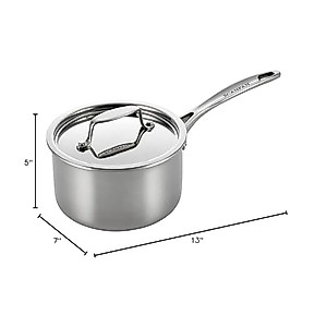 Scanpan Fusion CS5 2-Quart Covered Sauce Pan