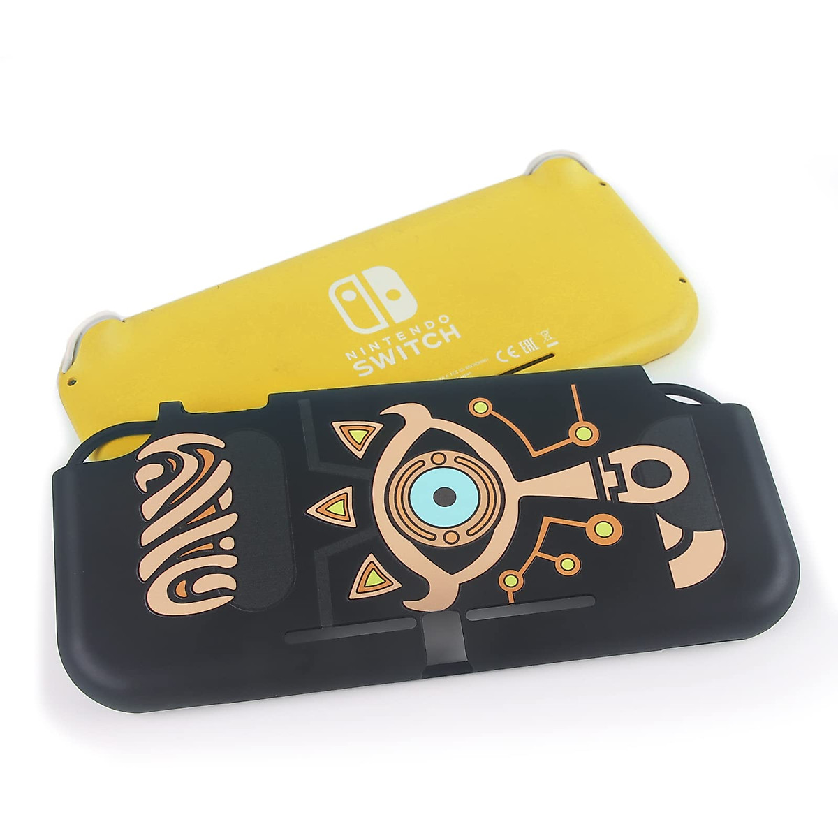 TIKOdirect Protective Case for Switch Lite, Soft Cover Shock Absorption Anti-Scratch Shell with Cute Pattern, Black