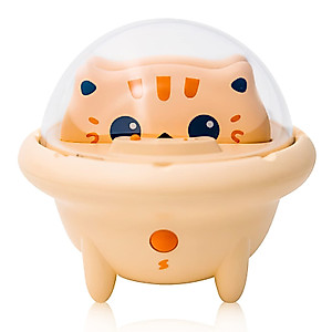 Small Cute Portable Charger, 2 pcs Cute Cat Mini Power Bank with LED Night Light External iOS Portable Phone Charger Battery Pack Emergency Cute Battery Pack Compatible with iPhone 14 (iOS Lightning)