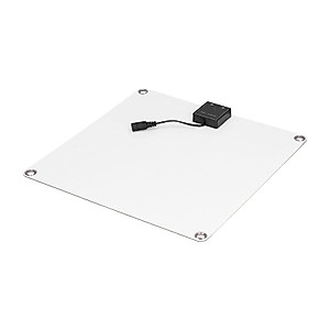 Shopping Spree Solar Panel Kit, 40W 18V 20A Solar Charge Controller Monocrystalline Silicon 280x280mm for Airplanes Satellites for Automobiles RVs Ships