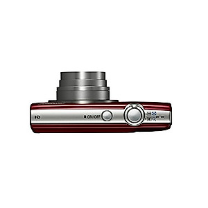 Canon PowerShot ELPH 180 Digital Camera w/Image Stabilization and Smart AUTO Mode (Red)