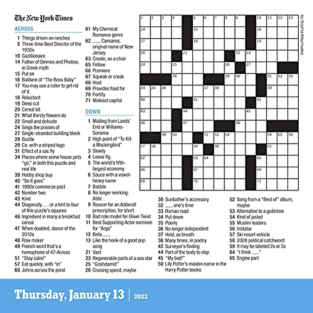 The New York Times Daily Crossword Page-A-Day Calendar for 2022: A Year of Crosswords to Challenge and Delight Crossword Lovers