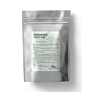 Talsen Chemicals Disodium EDTA Powder Cosmetic Grade 8 Oz / 226 Grams - Organic Chelating Agent for Industrial, Cosmetic & Laboratory - Edta Chelation Stabilizes Formulations & Enhances Performance