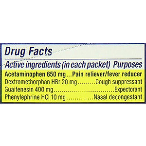 Mucinex Fast-Max Hot Drink, Cold Flu & Sore Throat-8 ct