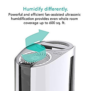 Vornado UH100 Ultrasonic Humidifier with Fan Assisted Humidification