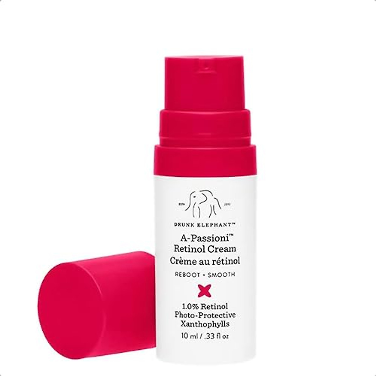 Drunk Elephant A-Passioni Retinol Anti-Wrinkle Cream. Restorative and Vegan Face Cream with Vitamin F (10 mL / 0.33 Fl Oz) (Midi)