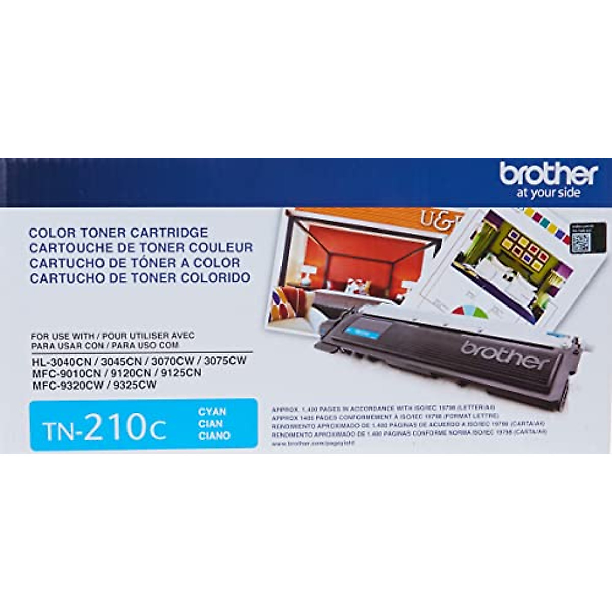 Brother® TN-210C Cyan Toner Cartridge
