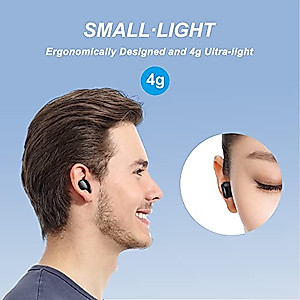 Ztot0p Wireless Earbuds Bluetooth Headphones in-Ear, Noise Cancelling Earbuds Stereo Sound, Deep Bass & with Charging Case Air Buds Pro Touch Control, Wireless Headphone IPX7 Waterproof Sport