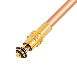 123-0095 Stem Assembly Replacement for 12" 500 Series Mansfield Style Full-turn Hydrants 12-inch Sillcock ASFP, 16-inch Overall Length