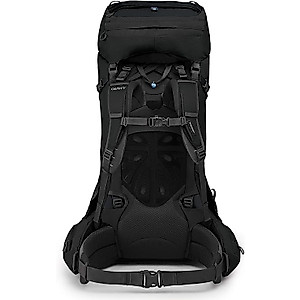 Osprey Aether 65L Men's Backpacking Backpack, Black, S/M