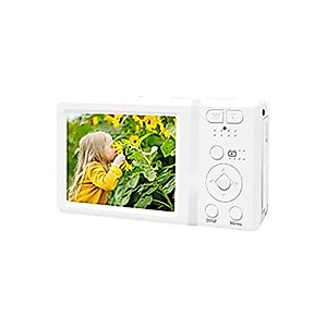 56MP Digital Camera, Portable Cameras with 2.7 Inch LCD Display, 20X Digital Zoom Camera, with Autofocus & Time Lapse, for Travel and Photography