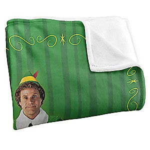 Elf Buddy The Elf Logo Silky Touch Super Soft Throw Blanket 36" x 58"