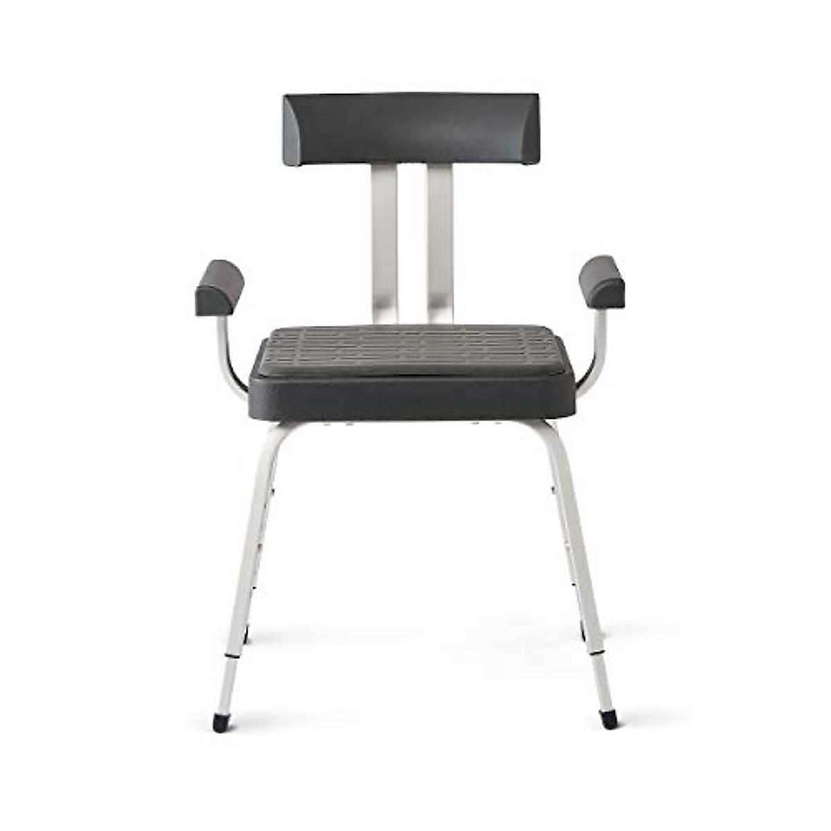 Medline - MDSMOMCHAIRGH MDSMOMCHAIRG Momentum Shower Chair, Premium Bath Chair with Non-Slip Feet, Medical Shower Seats for Adults, Gray