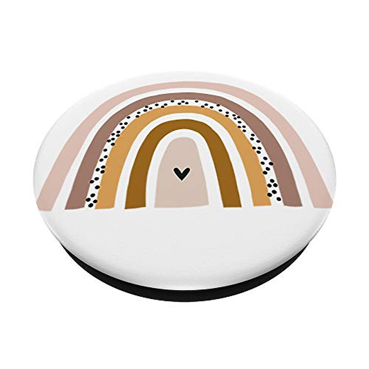 Rainbow Mama Teacher Gifts Good Vibes Pastel Boho Retro PopSockets PopGrip: Swappable Grip for Phones & Tablets