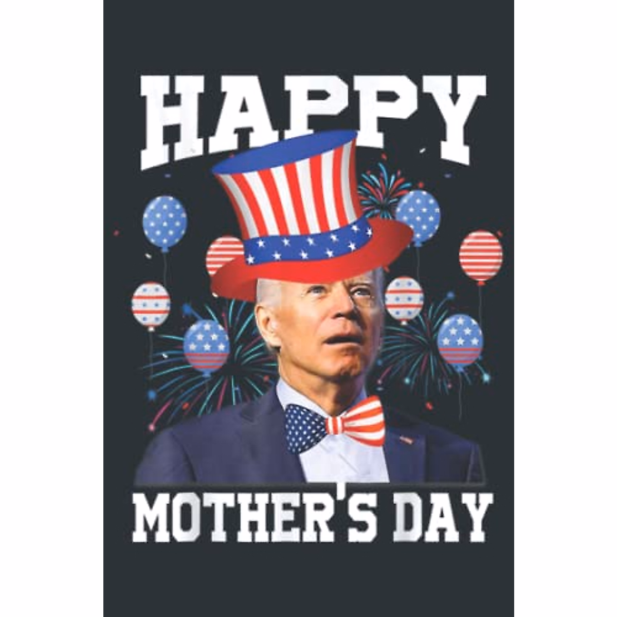 Funny Biden Happy 4th Of July Confused Mother s Day Family: Lined Journal Mint Notebook 6x9 Inch 120 Pages