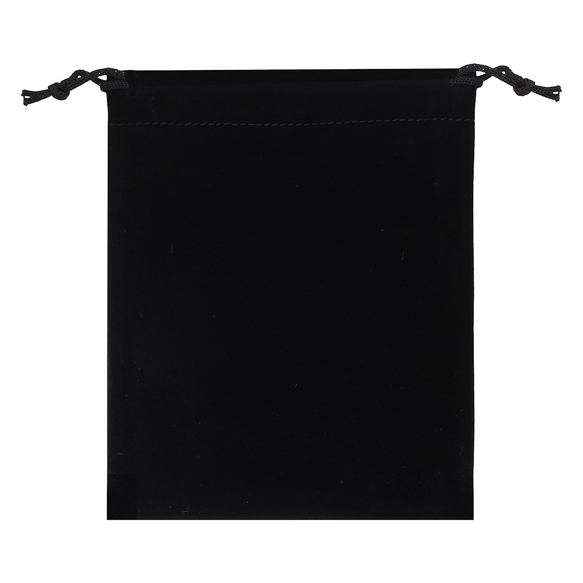 Mandala Crafts Velvet Drawstring Bags 2x3 for Velvet Gift Bags - Black Velvet Bags with Drawstrings 2x3 Inch - 100 PCs Velvet Pouches for Velvet Jewelry Bags