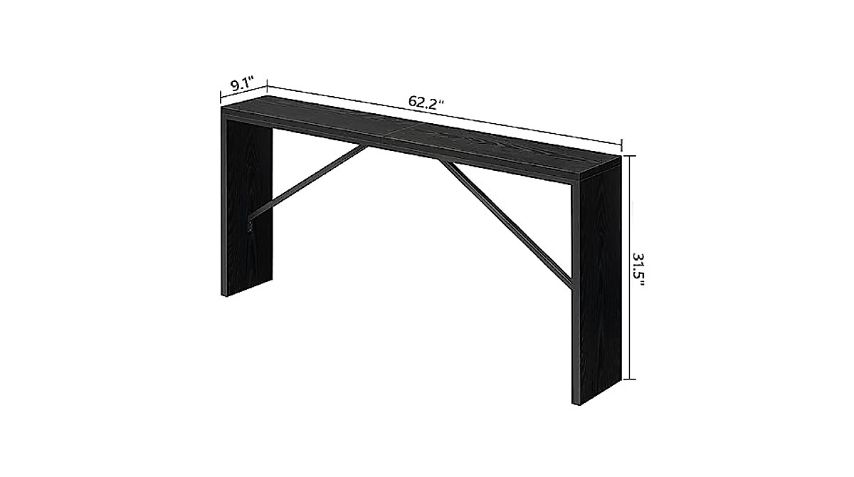 MAHANCRIS 62" Console Table - Stylish & Versatile Design