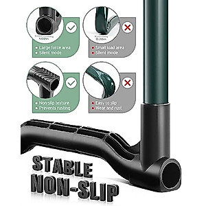 Garden Kneeler and Seat Heavy Duty, Foldable Gardening Stool - 2024 Upgraded Widened to 10" Stable Wear-resistant Prevent Knee and Back Pain, Beautiful Logo high-end 2 Large Tool Bags Gift for Women