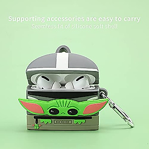 hnspice Compatible with Airpods Pro Case Cover, 3D Cute Cartoon Funny Fun Backpack Design,Stylish Chic Character Skin Keychain Kits, Stylish Girl Child Teen boy Airpods case (Backpack Pro)