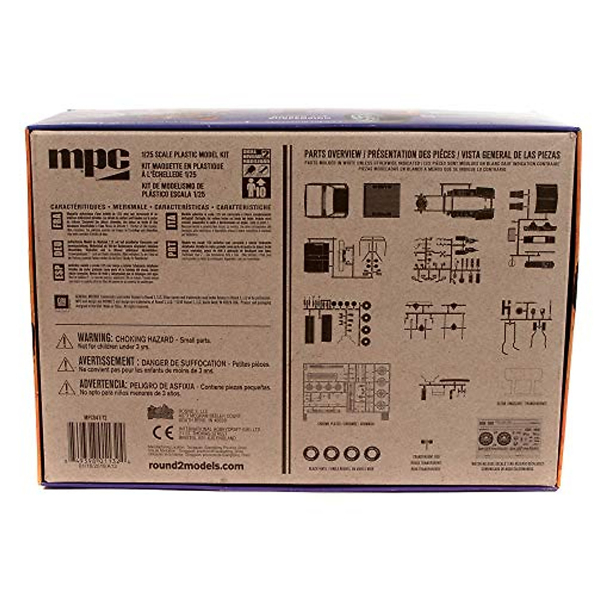 MPC 1984 GMC Pickup 1:25 Scale Model Kit (Black Version)