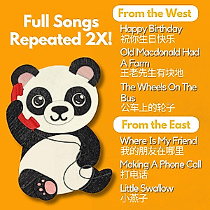 Bao Bao Learns Chinese Vol. 3, Chinese Books for Kids, Chinese New Year Gifts, Chinese Baby Book, Mandarin Chinese Board Books for Children, Chinese Learning Book, Bilingual Book & Musical Toys