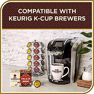 Don Francisco's Organic Mayan Blend Medium-Dark Roast Coffee Pods - 100 Count - Recyclable Single-Serve Coffee Pods, Compatible with your K- Cup Keurig Coffee Maker