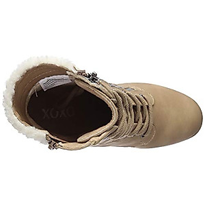 XOXO Women's Jeanna Hiking Boot, Natural, 7 M US