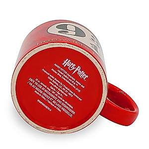 Silver Buffalo Harry Potter Platform 9 3/4 Hogwarts Express Ceramic Mug, 20 Ounces