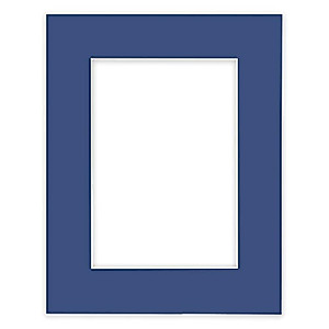 Craig Frames B334 Pre-Cut Mat Board for 20x30 Print, 24x36, Bottle Blue