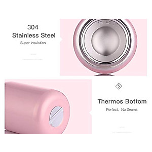 GOODESERVE Kids Water Bottle Vacuum Insulated Stainless Steel Flask Thermos 260ml