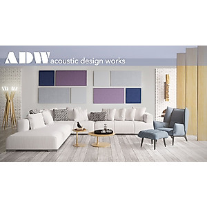 Acoustic Design Works - Mondrian Kit of Acoustic Panels – 73” X 49” X 1”