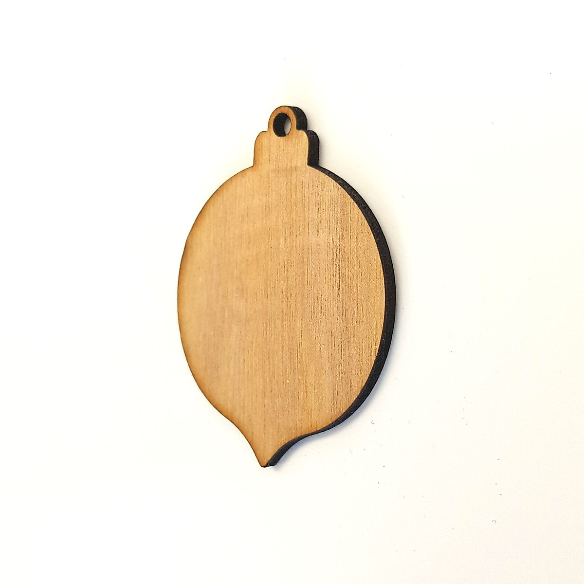 25 Wood Christmas Ornaments Blanks Night 3/16" Thick (Select Size) (4")