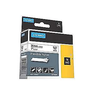 Dymo 1" Flexible Nylon Rhino Label Tape