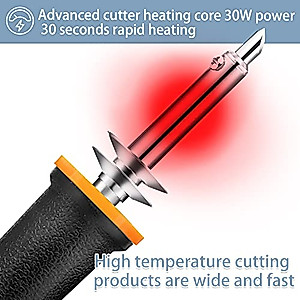 Handheld Electric Hot Knife Cutter Tool,Multipurpose Soldering Iron Tool ,Hot Knife Cutting Tool for Cutting Carving Soft Thin Styrofoam Cloth, Plastic Board, Foam, Wood