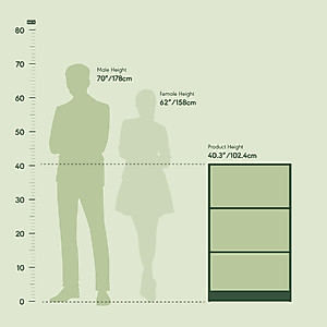 FURINNO JAYA Simple Home 3-Tier Adjustable Shelf Bookcase, White