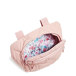 Vera Bradley Women's Featherweight Belt Bag Sling Crossbody, Rose Quartz, One Size