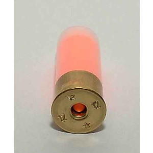 ST Action Pro Pack Of 20 Inert 12 GA 12GA Gauge Shotgun Orange Safety Trainer Cartridge Dummy Ammunition Ammo Shell Rounds with Brass Case